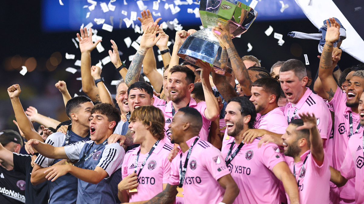 El Inter Miami gana el primer trofeo de su historia de la mano de Messi ...