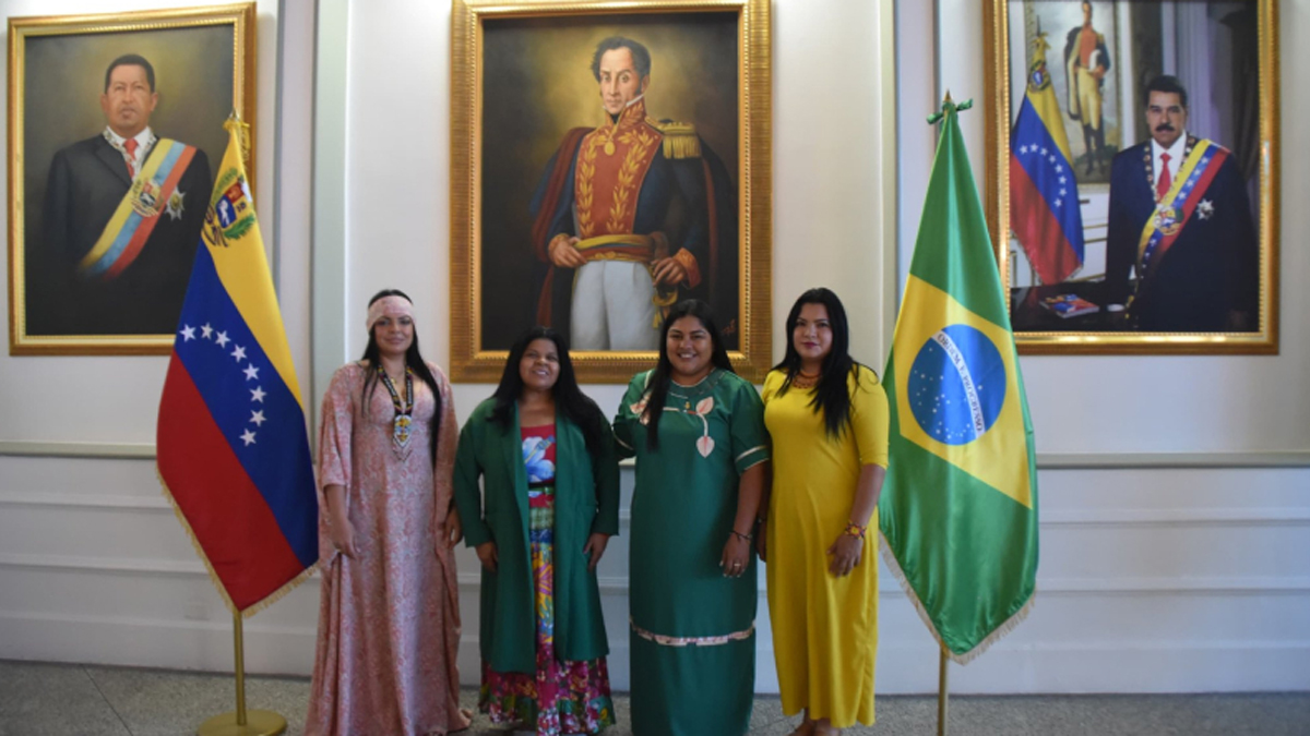 Venezuela recibe a la ministra de pueblos indígenas de Brasil en ...